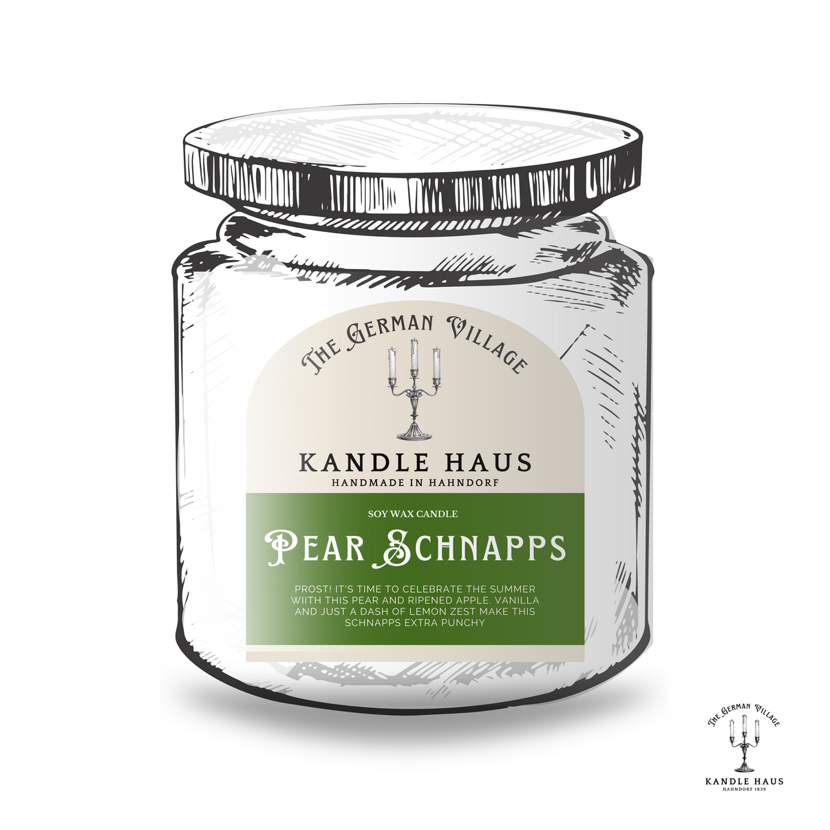 Pear Schnapps – The German Village Kandle Haus
